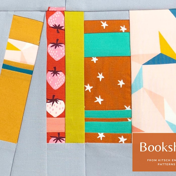 Bookshelf Quilt Pattern - Etsy