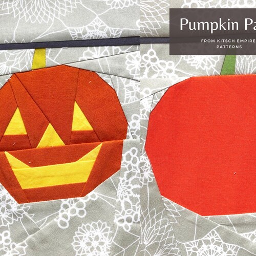 Pennant Parade Halloween Quilt Pattern Value Pack Paper Pieced - Etsy