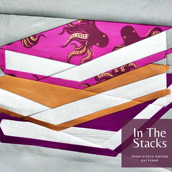 Book Quilt Block - Etsy