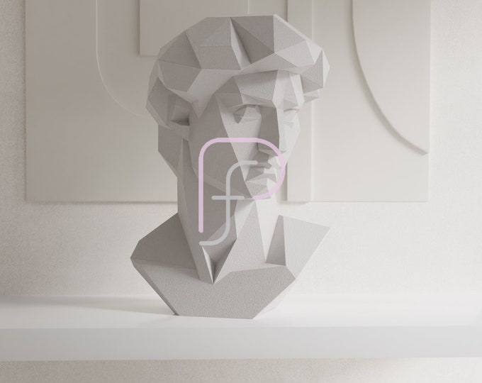Falling Man Papercraft Sculpture, Printable 3D Puzzle, Papercraft Pdf ...