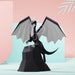 Low Poly Dragon Papercraft: 3D Wall Sculpture (PDF Template) - Etsy UK