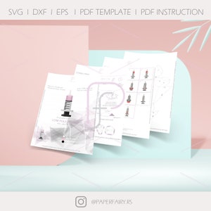 3D Papercraft Syringe Template | Low Poly Syringe Art Decor Sculpture ...