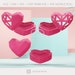 3 Designs Papercraft Heart Box Template Low Poly Heart Box - Etsy UK