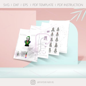 Low Poly Bust 3d Papercraft Sculpture,3d Paper Model, Modern Art Statue ...