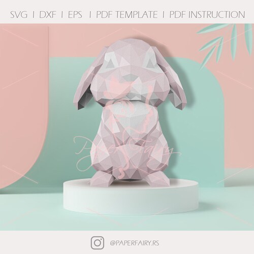 Chick in Egg Papercraft 3D DIY Low Poly Paper Crafts Easter | Etsy Canada