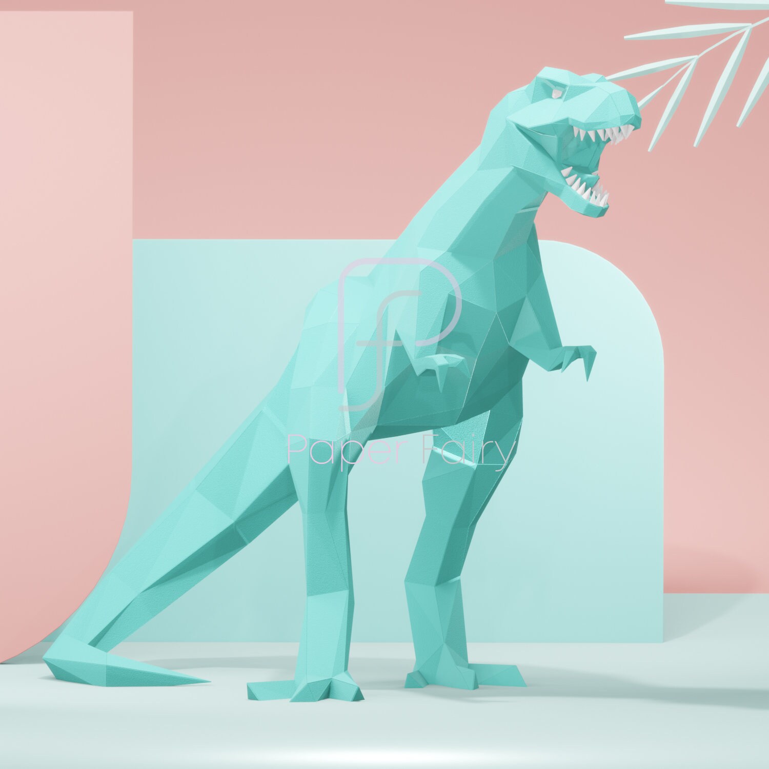 Low Poly T Rex 3d Papercraft Sculpturetyrannosaurus Dinosaur - Etsy