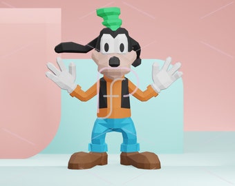 Low Poly Doll Holding Bird 3d Papercraft Sculpture,2 Designs Included ...