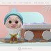 Low Poly Dwarf Doll 3d Papercraft Sculpture, 3 Designs Included Gnome ...