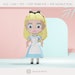 Low Poly Doll 3d Papercraft Sculpture, Doll 3D Paper Model - Etsy