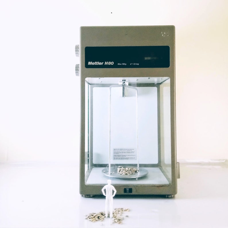 Vintage Mettler H80 Precision Balance, Laboratory Scale Dieter Rams ...