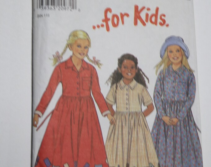 New Look 6714 Girls Dress Sewing Pattern UNCUT Size 3 8 - Etsy