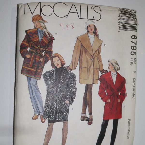 Lined Coat Pattern - Etsy