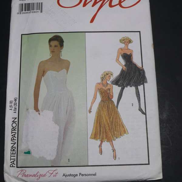 1980s Dress Pattern - Etsy