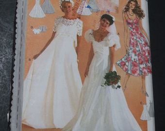 Burda Sewing Pattern 7251, Misses' Strapless Wedding Dress, Uncut/ff ...