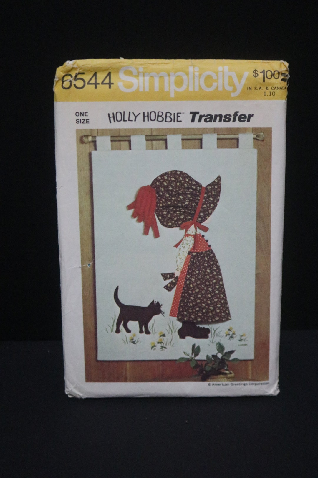 Simplicity 6544 Holly Hobbie Wall Hanging Sewing Pattern UNCUT - Etsy
