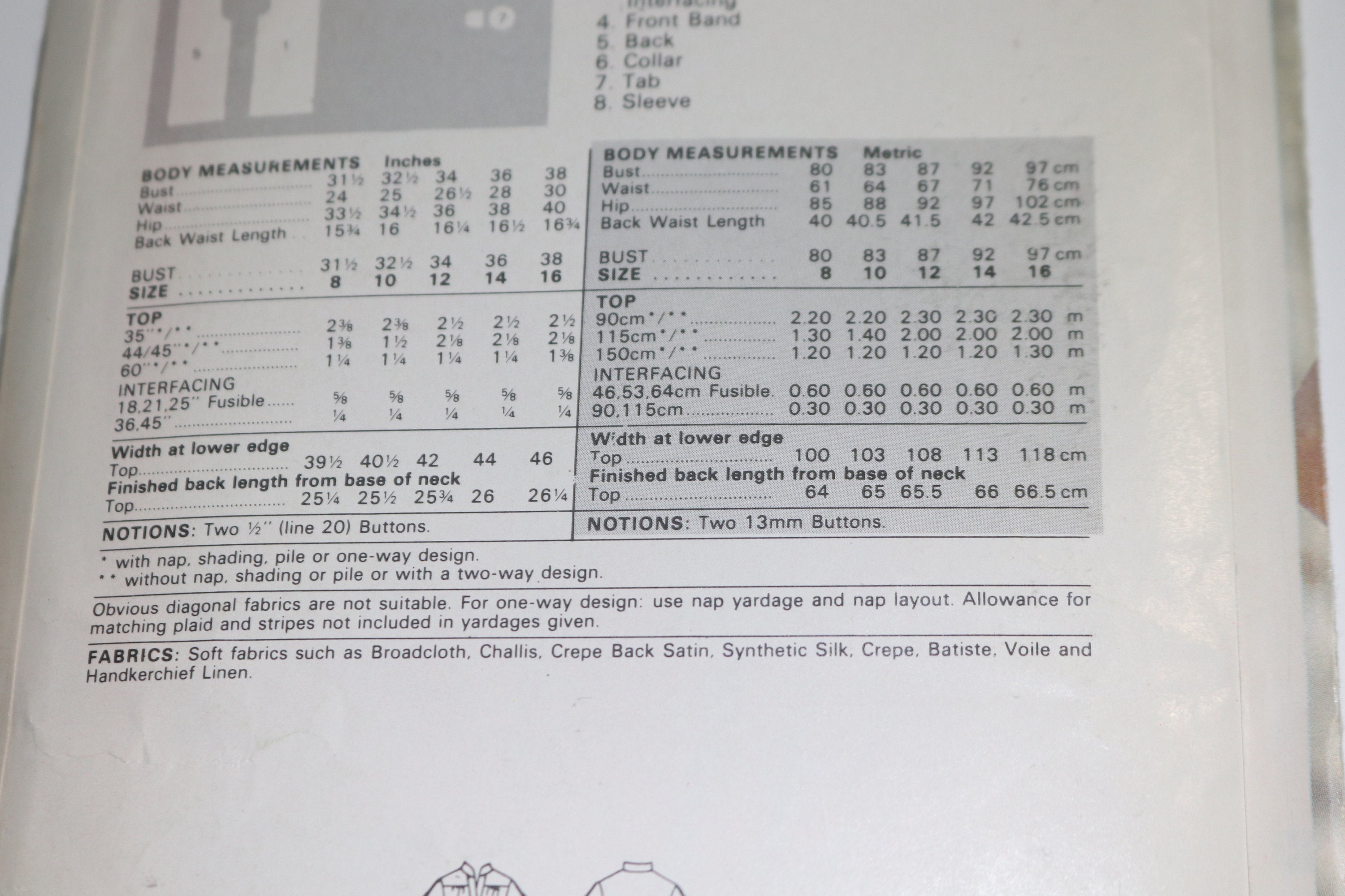 See & Sew 6946 Misses Top Sewing Pattern UNCUT Size 12 14 - Etsy