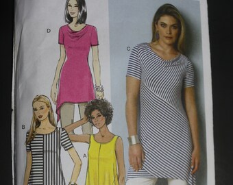 Uncut Butterick Sewing Pattern 5485 Misses Tunic, Top, Dress Pattern ...