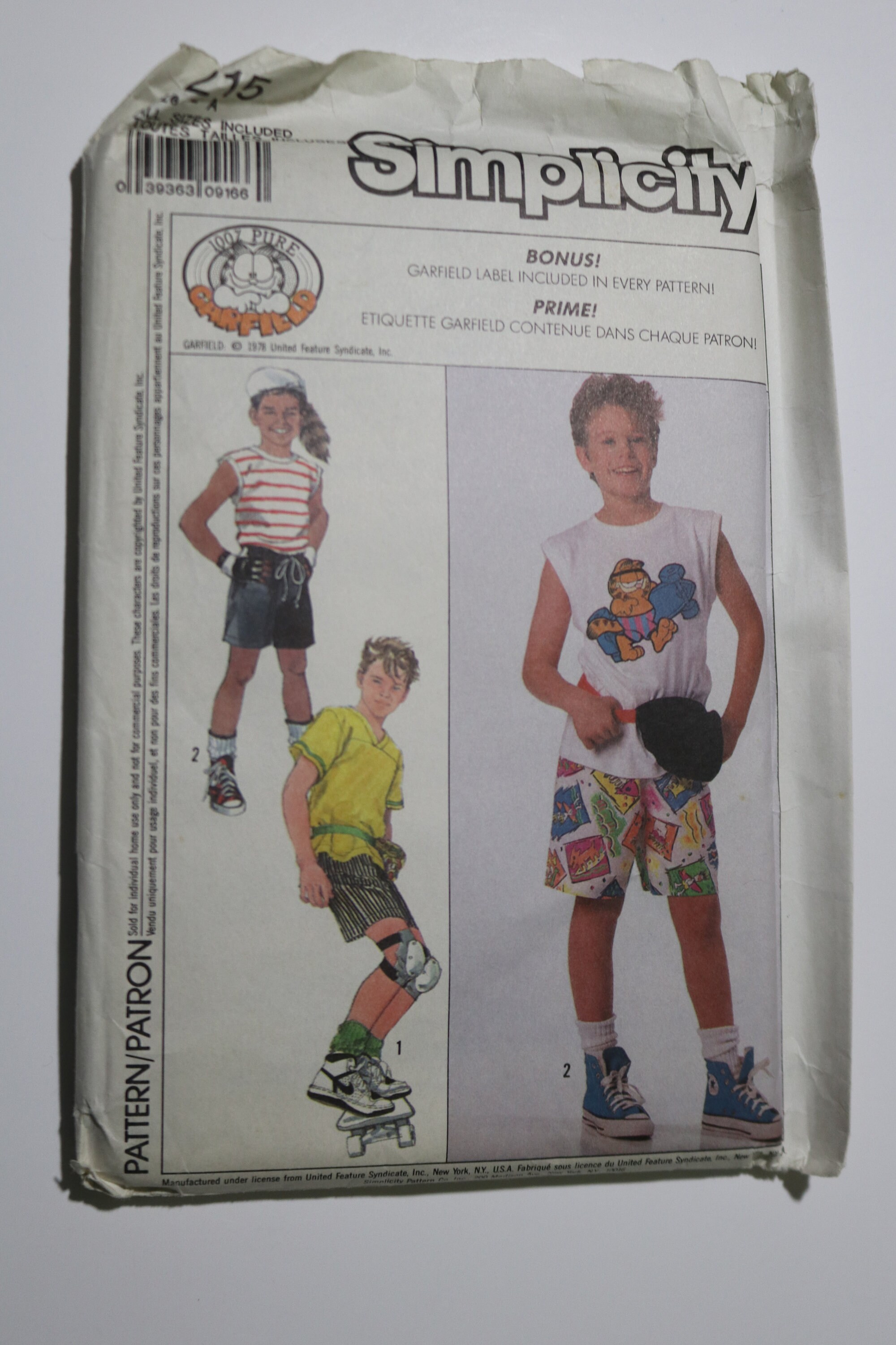 Garfield sewing pattern - Etsy.de