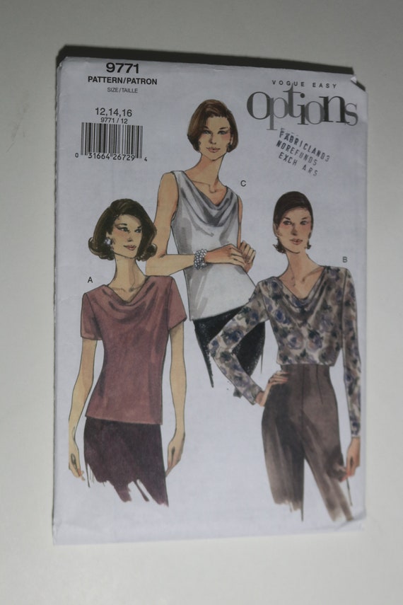 Sewing & Fiber Craft Supplies & Tools Vintage Sewing Pattern Sizes 6 8 ...