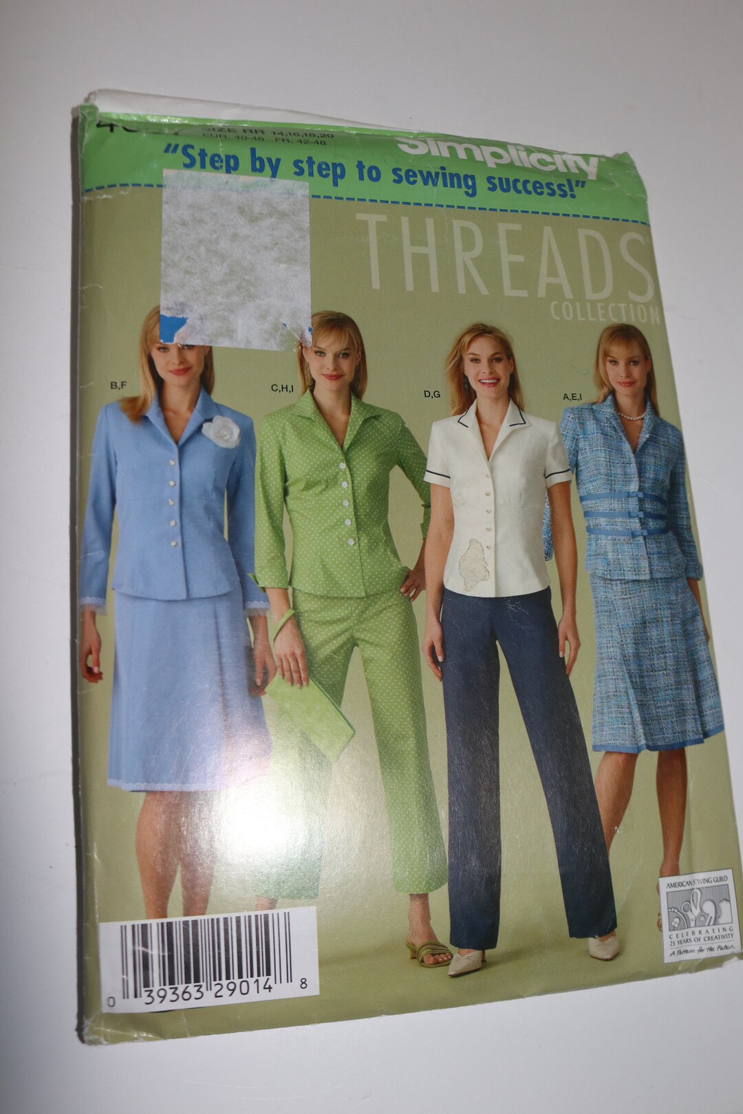 Simplicity 4637 Threads Misses Pants in Two Lengths Skirt Jacket and ...