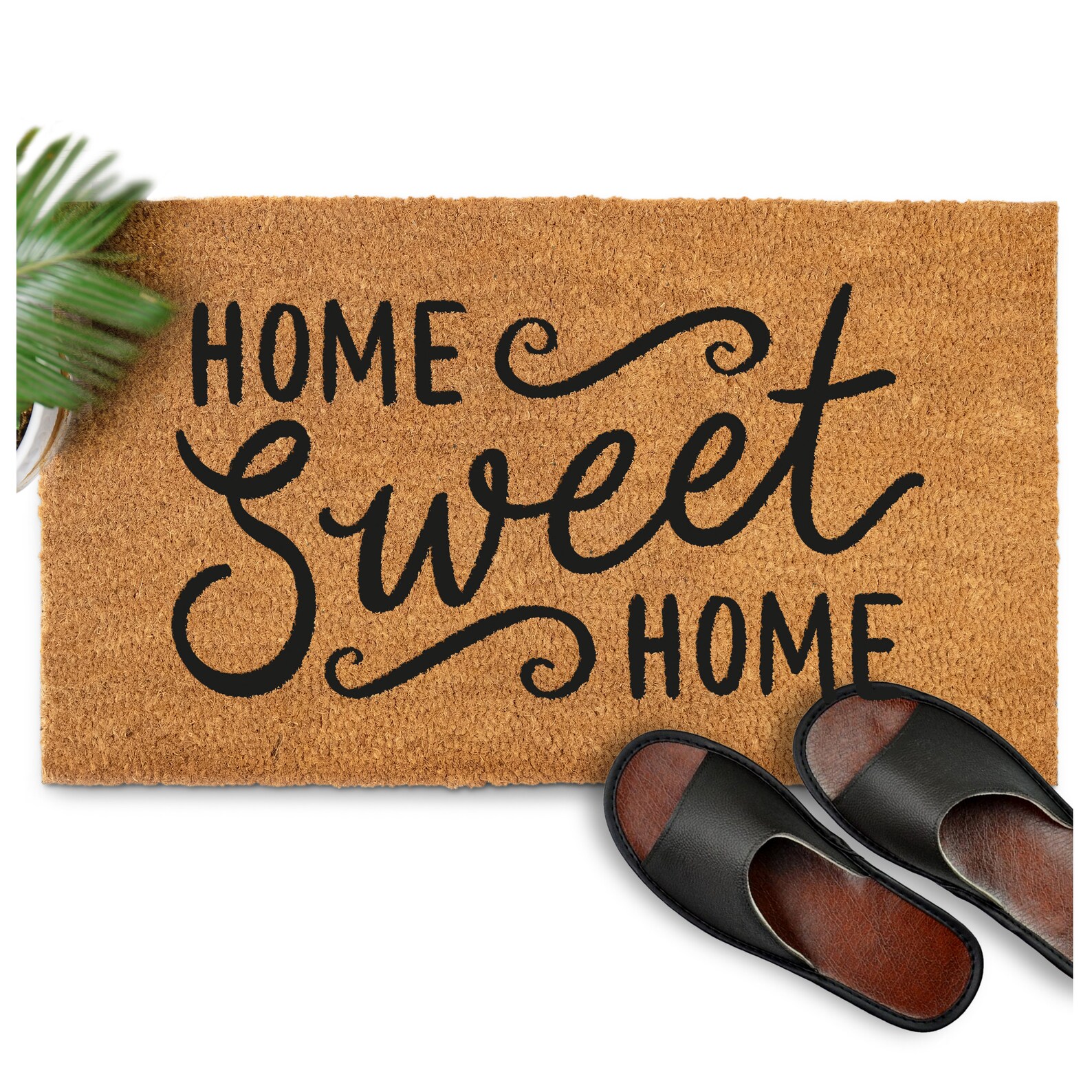 Home Sweet Home Doormat 30x17 Inches, Coconut Coir Outdoor Mats for ...