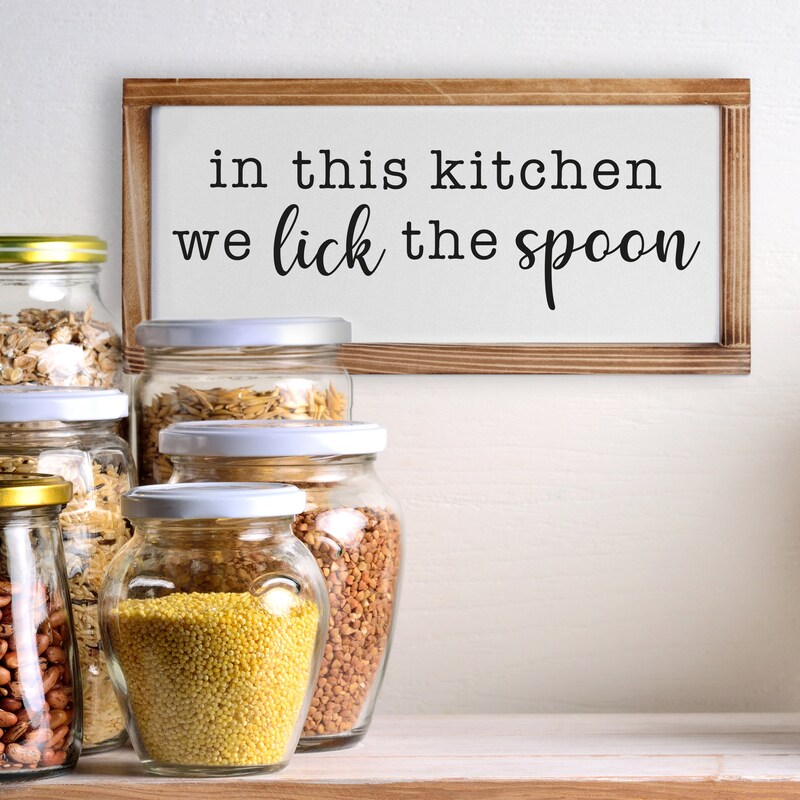 Funny Kitchen Sign - Etsy