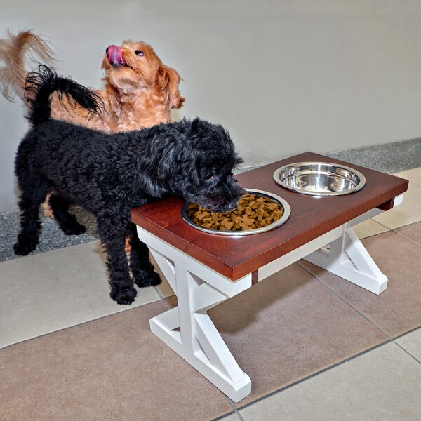 Dog Bowl Stand - Etsy