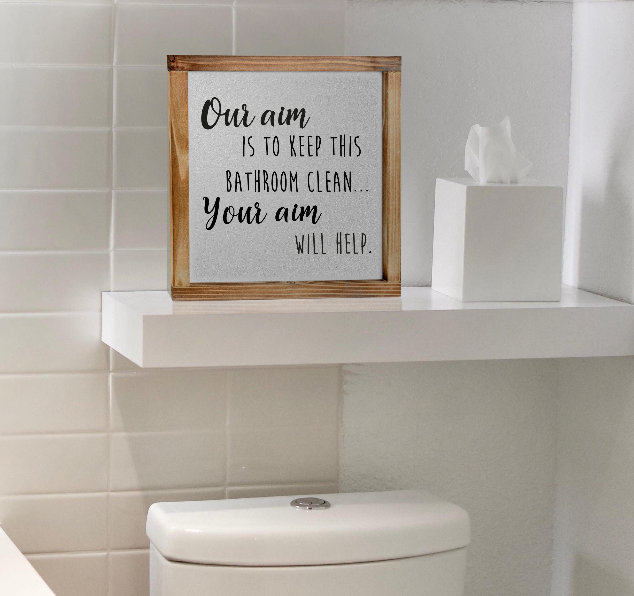 Funny Toilet Signs Keep Clean