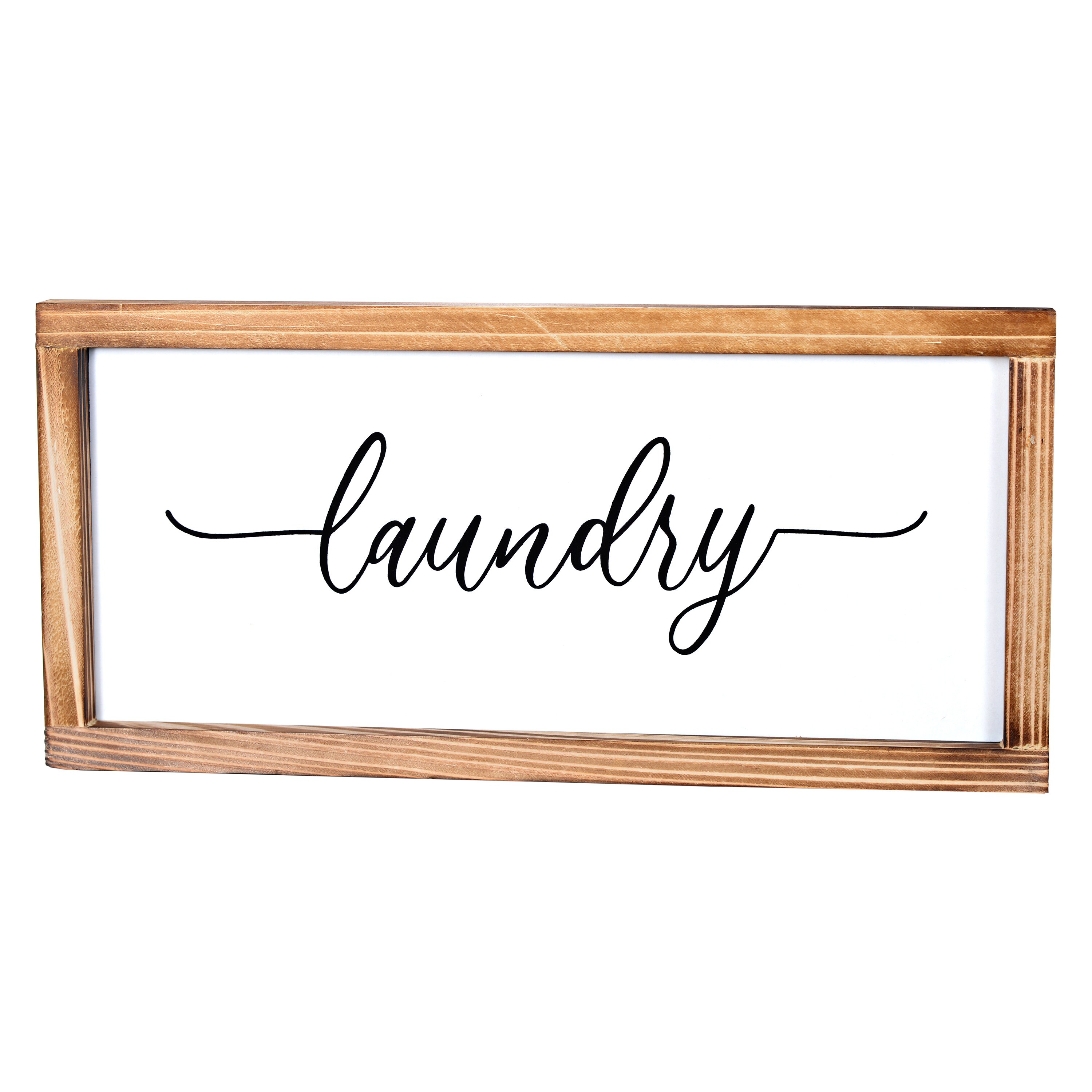 Laundry Sign Rustic Farmhouse Decor for the Home Sign - Etsy