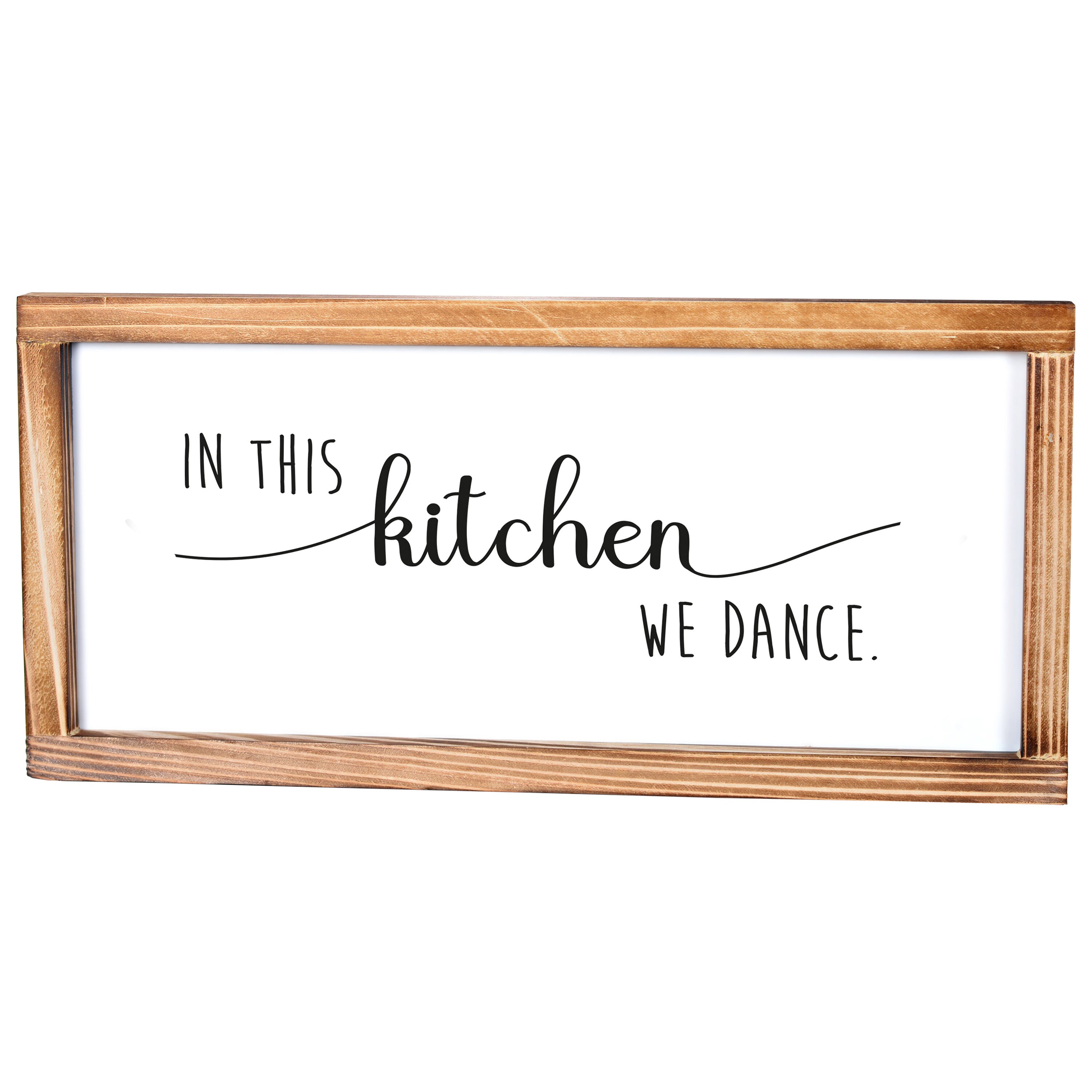In This Kitchen We Dance Sign Rustic Kitchen Sign Modern - Etsy