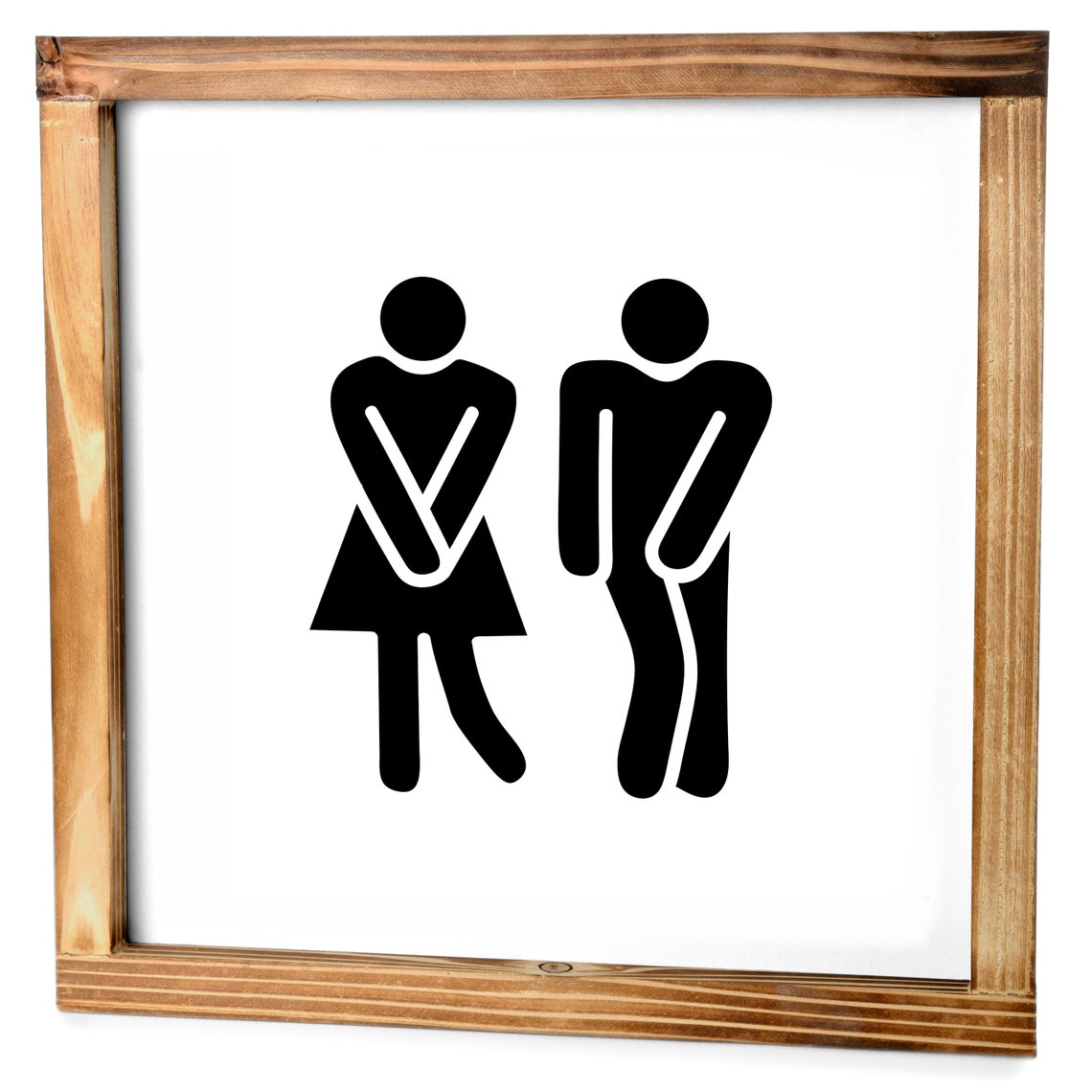 Toilet Sign Funny Modern Farmhouse Bathroom Decor Sign | Etsy