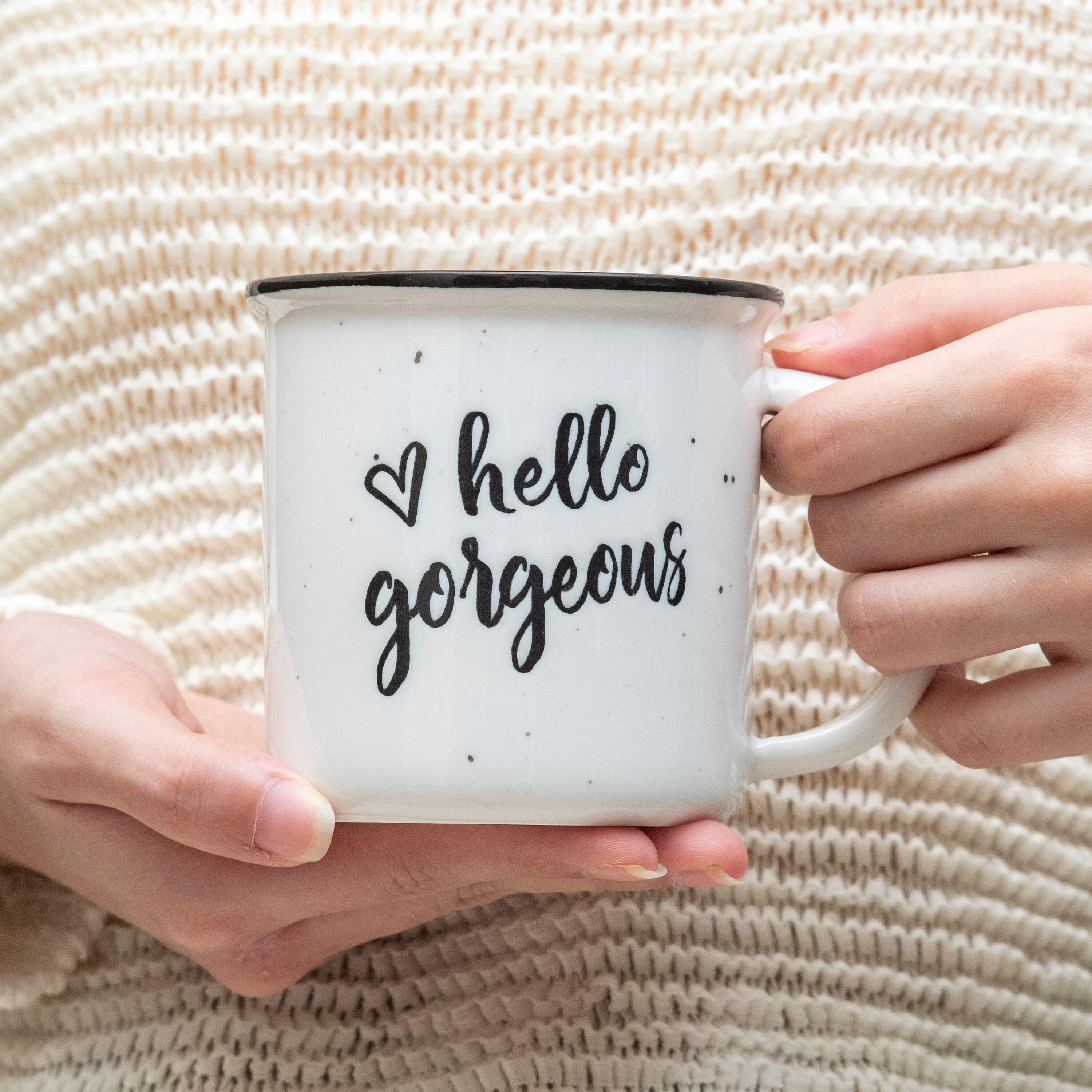 Hello Gorgeous Coffee Mug 11 Ounce Ceramic Coffee Mug Hello - Etsy
