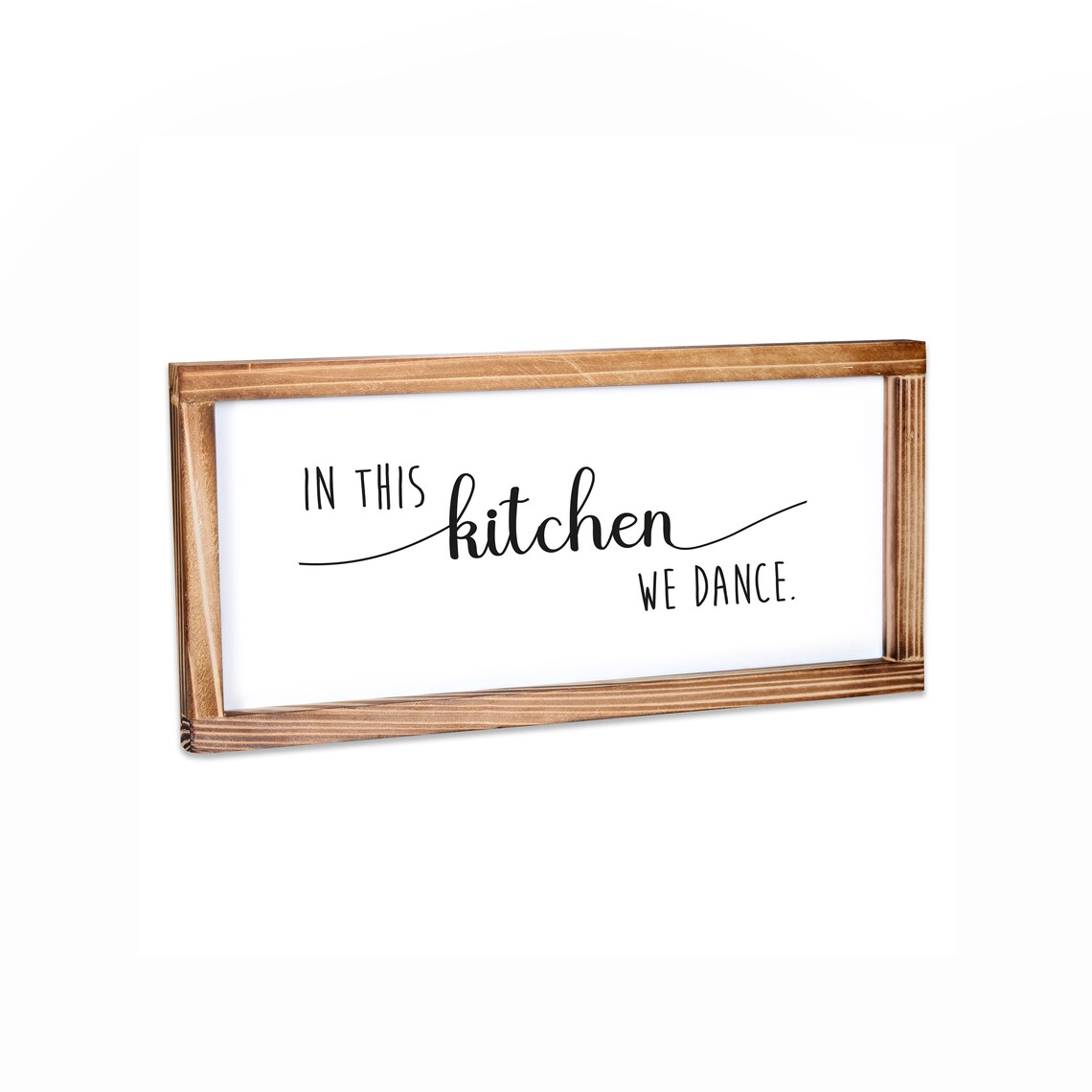 In This Kitchen We Dance Sign Rustic Kitchen Sign Modern - Etsy