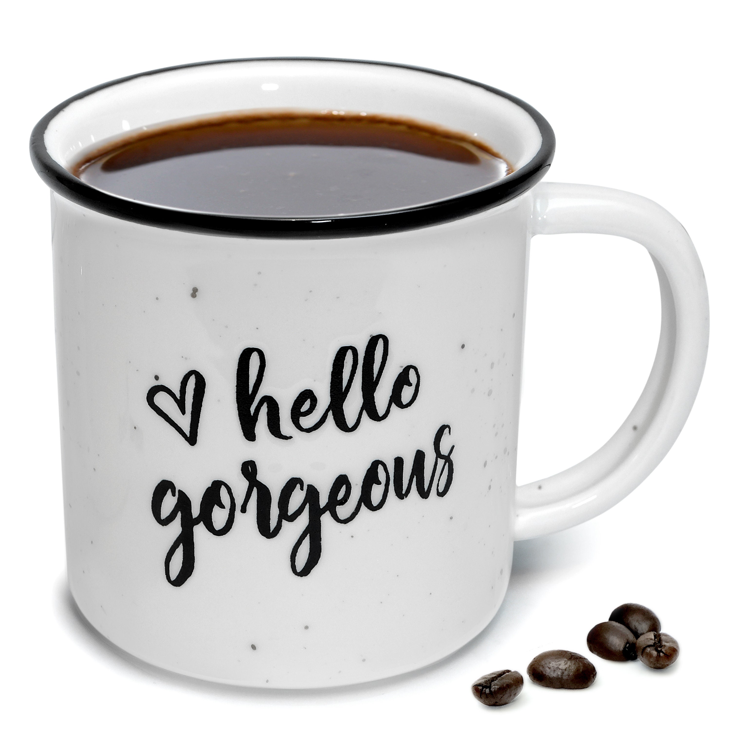 Hello Gorgeous Coffee Mug 11 Ounce Ceramic Coffee Mug Hello - Etsy