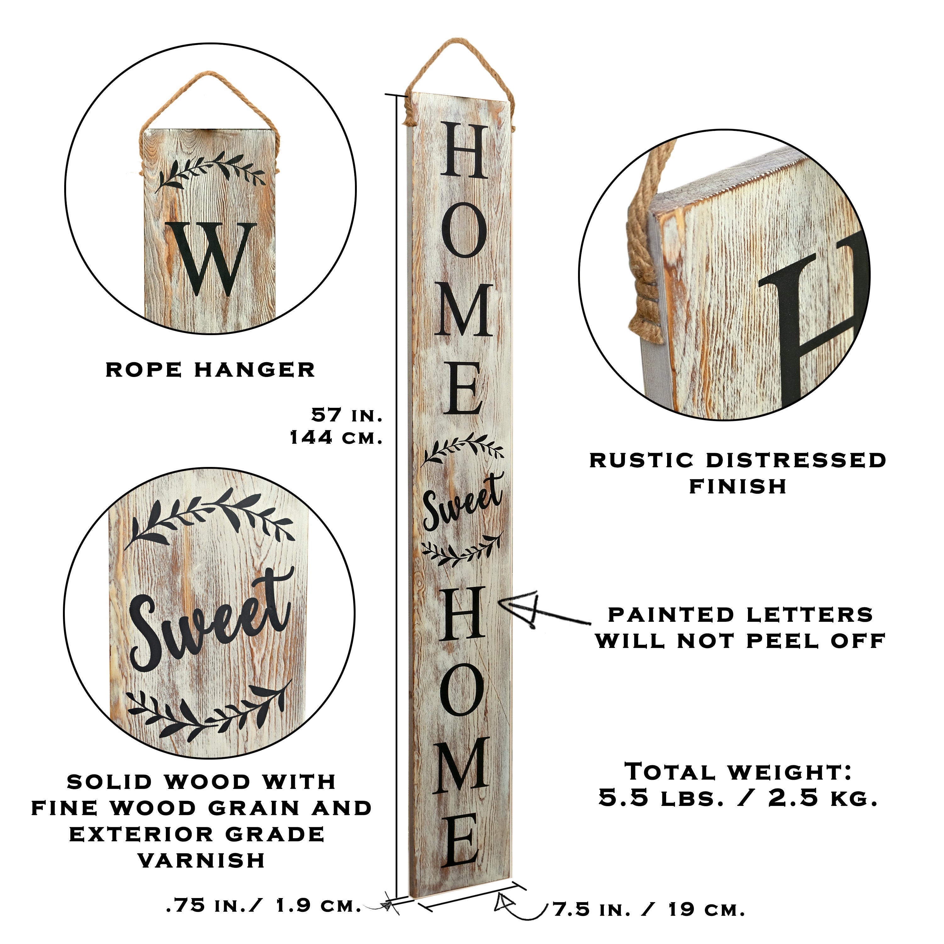 MAINEVENT Modern Farmhouse Decor Outdoor Welcome Sign for - Etsy