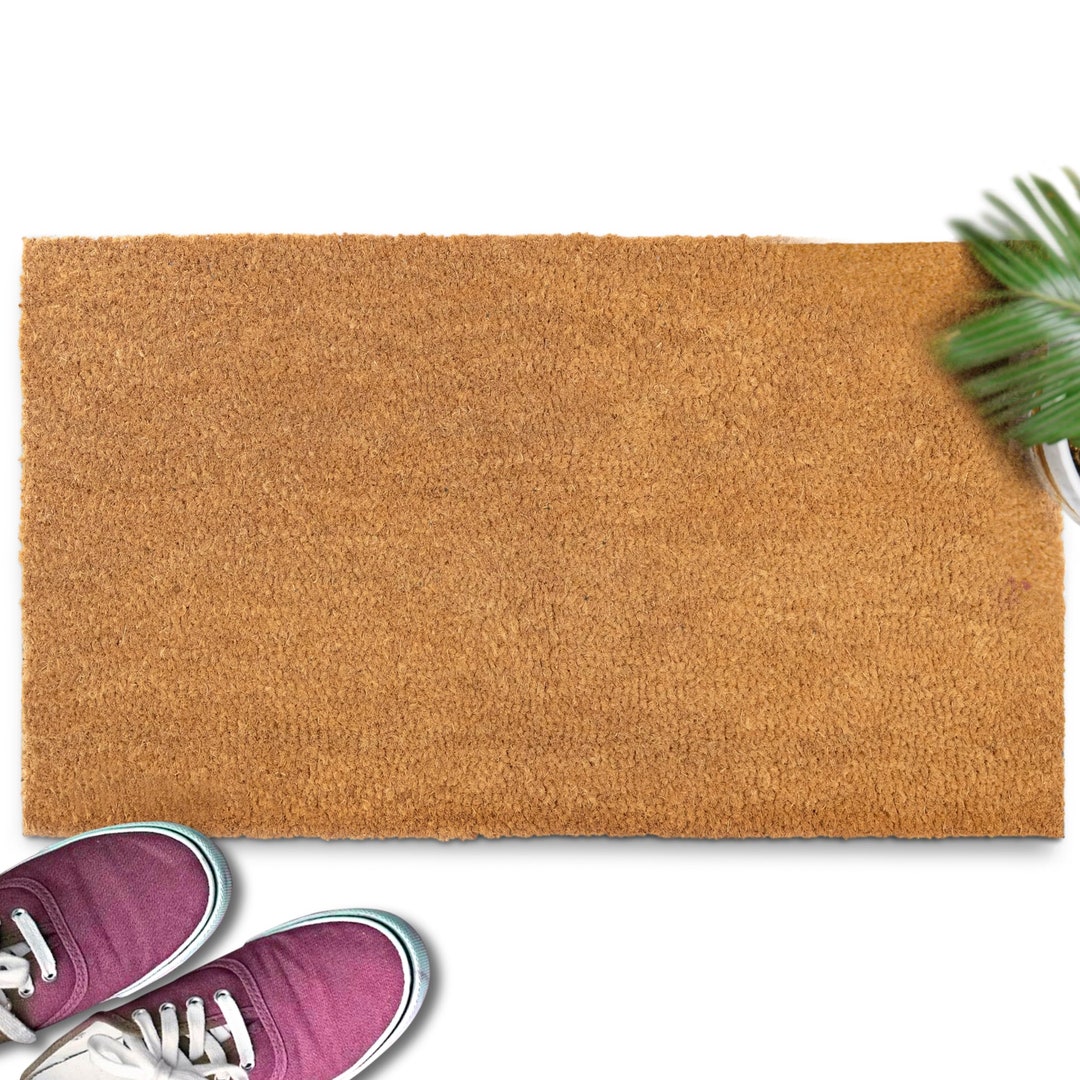 MAINEVENT Blank Doormat Coir 30x17 Inch for Screen Printing, Blank Door ...