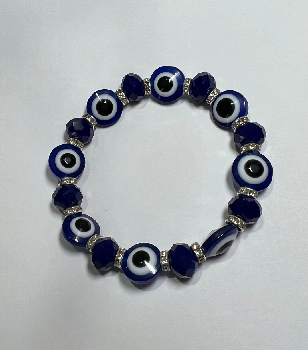 Evil Eye Bracelet Blue Evil Eye Protection Bracelet - Etsy