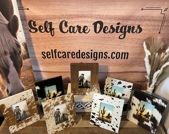 Cowhide Picture Frame - Etsy