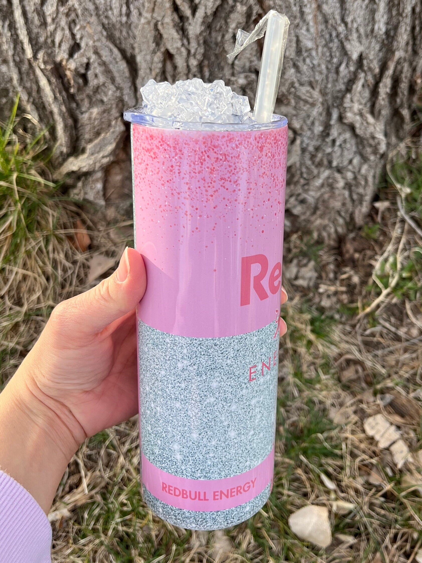 Red Bull Iced Lid Tumbler - Etsy