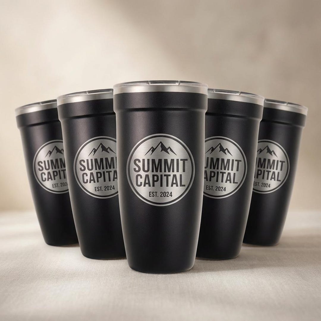 Custom Logo Tumblers Bulk, Corporate Gifts for Employees, Laser ...