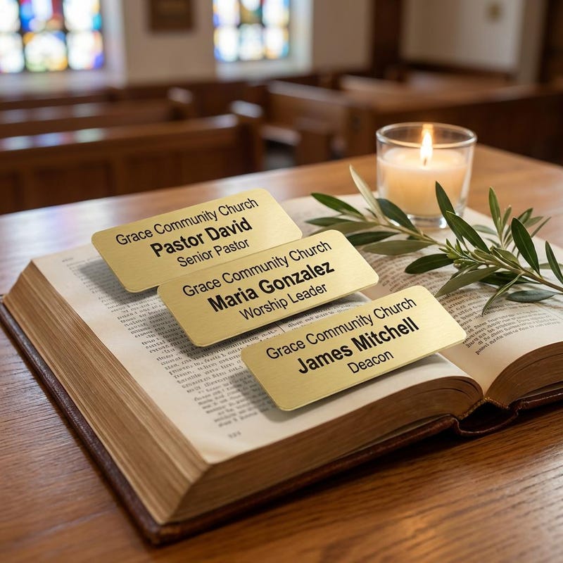 Church Usher Badges - Etsy