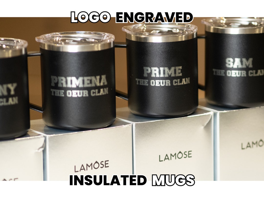 Custom Logo Mug Laser Engraved Mug Branded Coffee Mug Corporate Mug ...
