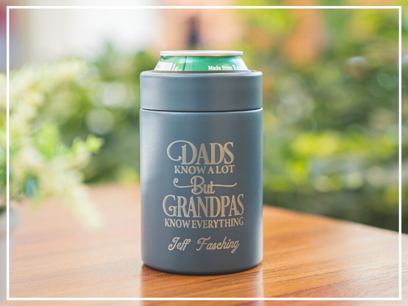 Personalized Beer Can Cooler Custom Photo Can Tumbler - Etsy