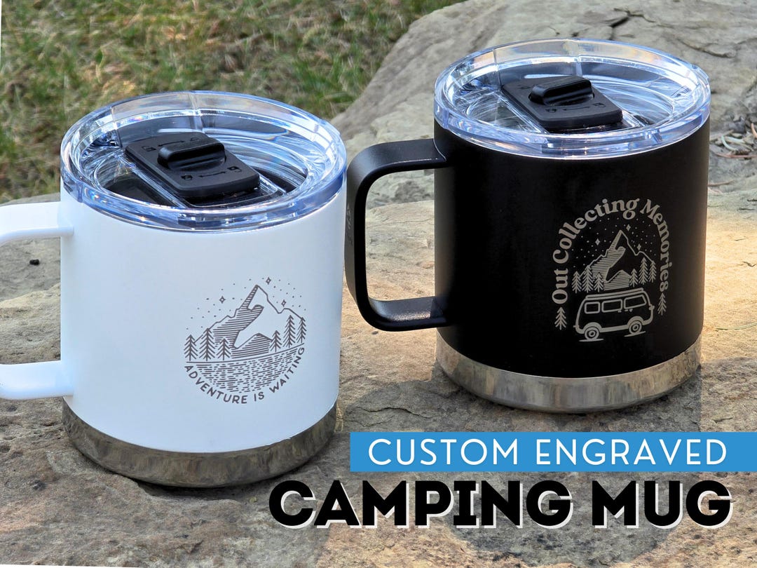 Personalized Travel Mug: Durable Steel Tumbler (insulated, Custom Logo ...
