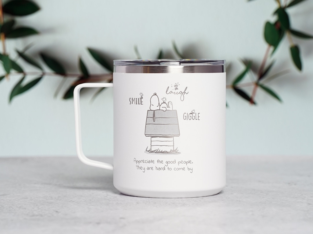 Smile Laugh Giggle Custom Coffee Mug 18 oz. Inspirational Coffee Mug ...