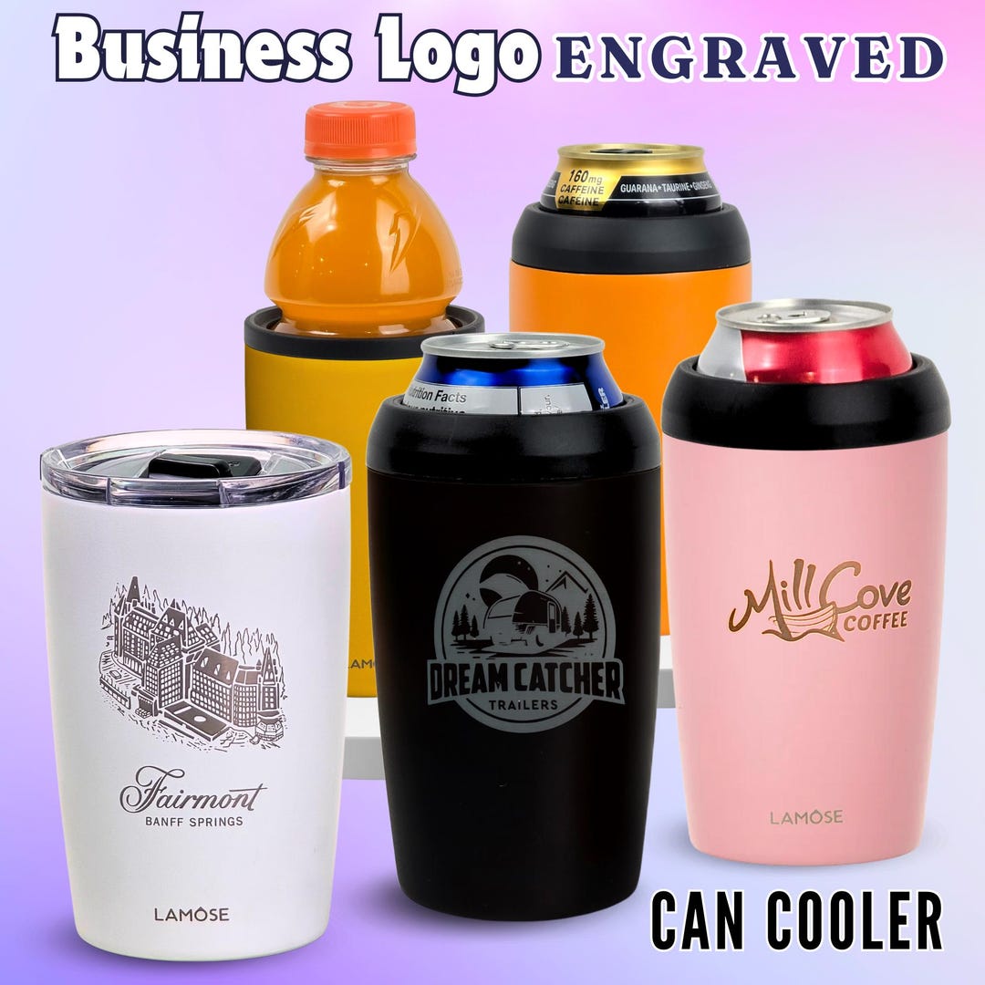 Custom Engraved Can Cooler Universal Fit, Personalized Koozie, Custom ...