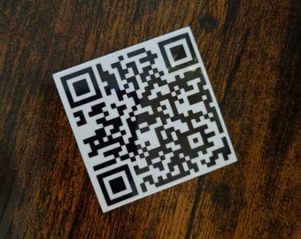 Rick Roll Qr Code | Etsy