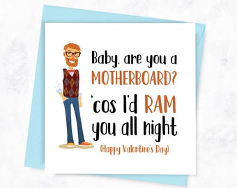 Tech Geek Valentine | Etsy