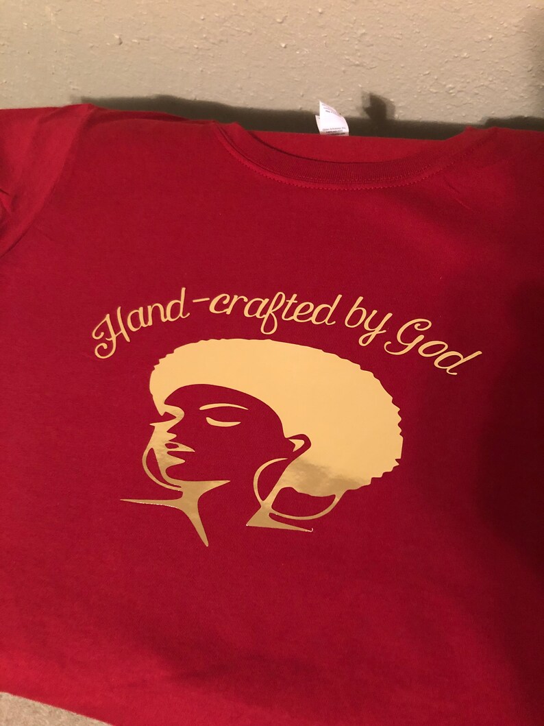 Hand-crafted by God T-shirt - Etsy