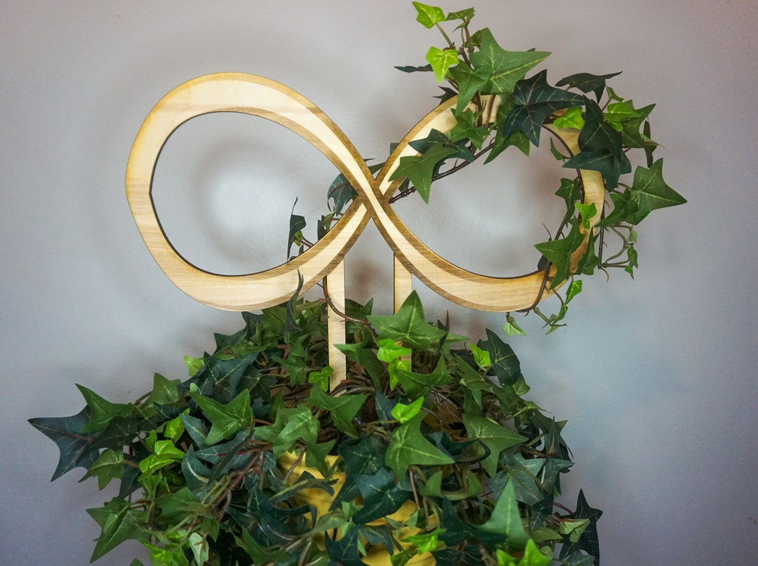 Infinity Plant Trellis - - Rubber Coated Stakes - Etsy